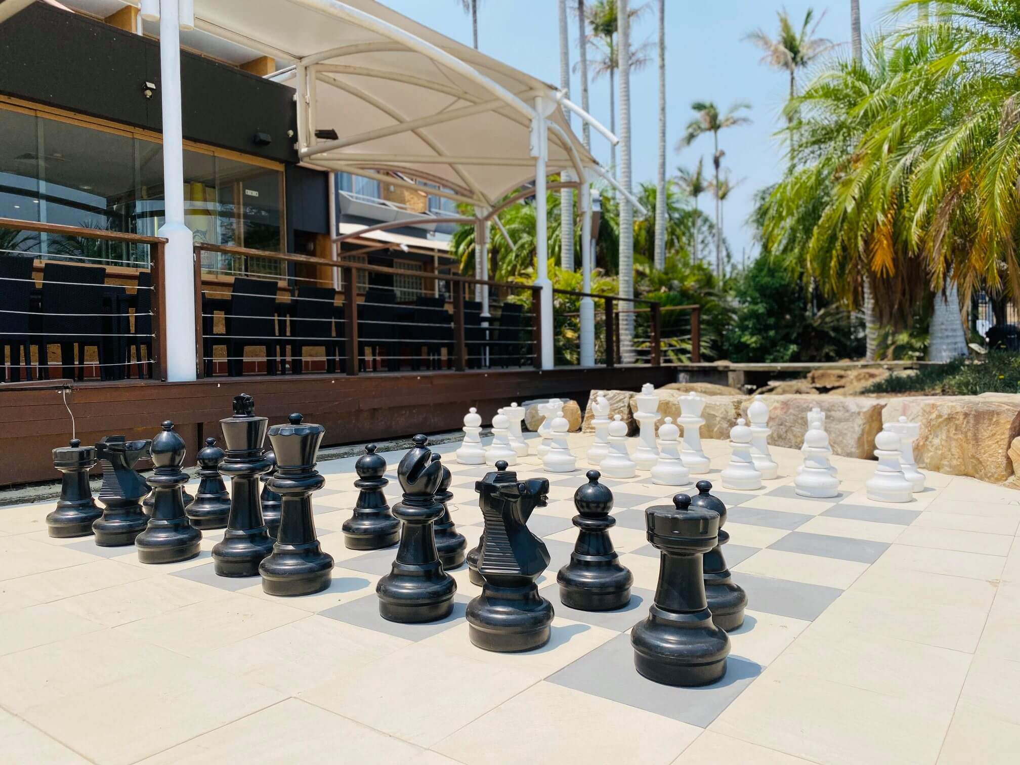 Giant Chess Set – The Kooralbyn Valley